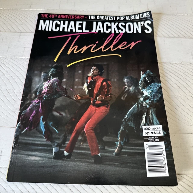 MICHAEL JACKSON'S THRILLER 40th Anniversary 2022 Magazine Book £3.91 ...