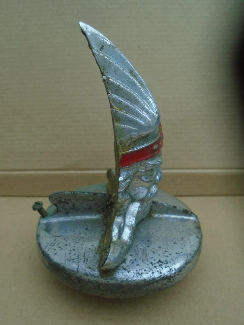 VINTAGE CLASSIC ROVER Viking Bonnet Radiator Original Mascot £29.99 ...