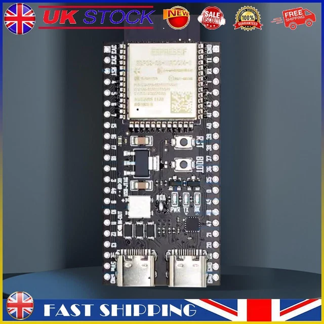 ESP32/ ESP32-S3/ESP32-C3 ESP32 Development Board Dual Type-C ESP32-S3-DevKitC-1 £10.59 - PicClick UK