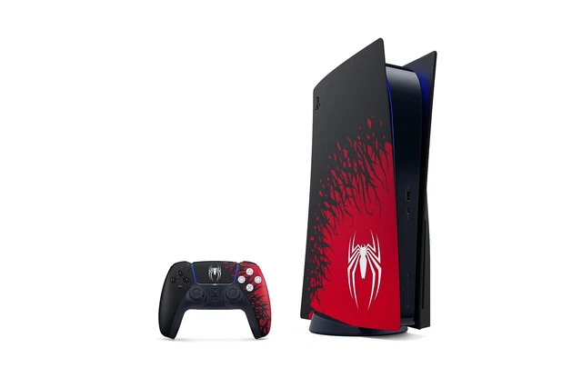 PLAYSTATION5-CONSOLE MARVEL’S SPIDER-MAN 2 Édition Limitée Bundle Rouge DÉFECTUEUX EUR 1,00 ...