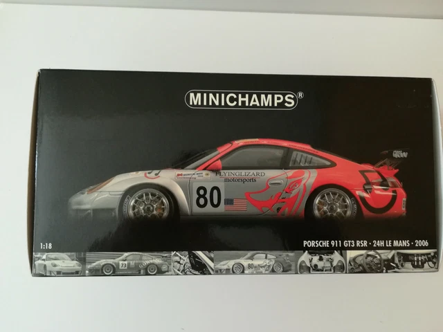 PORSCHE 911 GT3 RSR Minichamps le Mans 2006 1/18 EUR 140,00 - PicClick FR