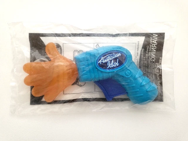 MCDONALDS 2007 AUSTRALIAN Idol Applause O-Matic Clapper Blue Happy Meal ...