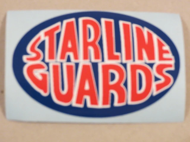 STARLINE GUARDS Sticker 72mm x 47mm (Speedway / Grasstrack) £2.00 ...