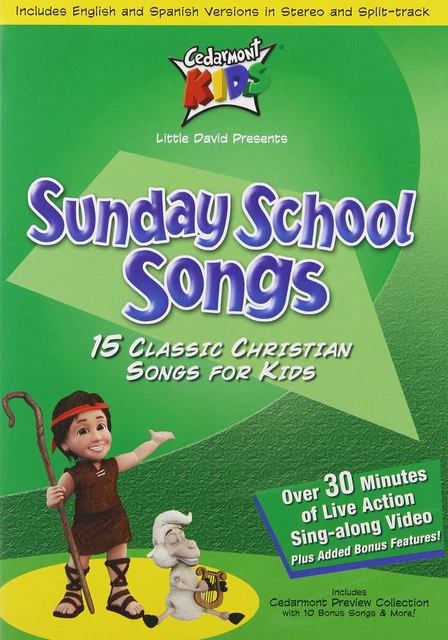 SUNDAY SCHOOL SONGS (DVD) Cedarmont Kids EUR 14,98 - PicClick FR