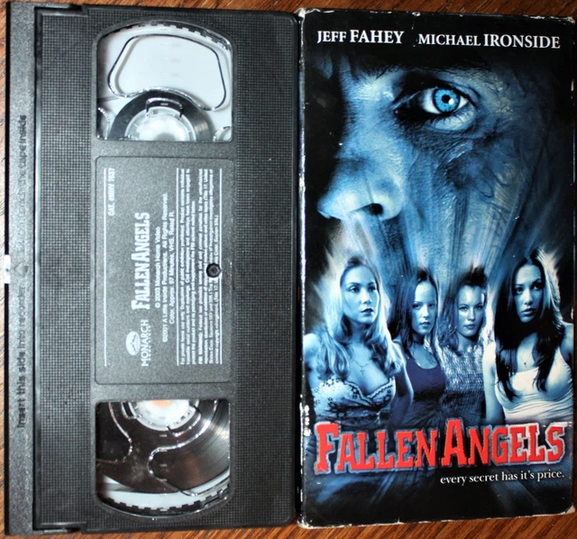 FALLEN ANGELS (VHS) Jeff Fahey, Michael Ironside, Emse Eliot. Bon état ...
