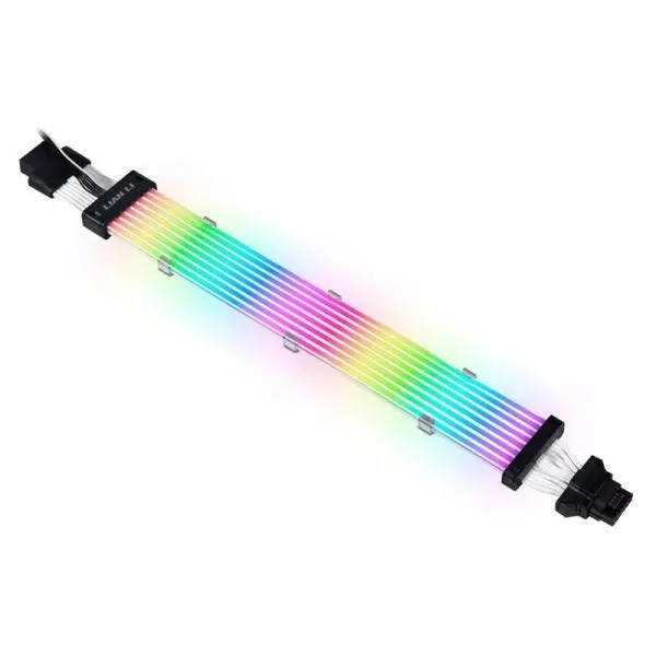 LIAN LI STRIMER Plus V2 12VHPWR 16 to 16 pin extension - 320mm, 8 LED ...