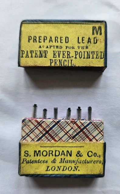 S MORDAN & Co Ever-Pointed Pencil Leads Original Box + All Contents ...