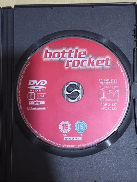 BOTTLE ROCKET DVD [2007] Owen Wilson, Luke Wilson £4.84 - PicClick UK