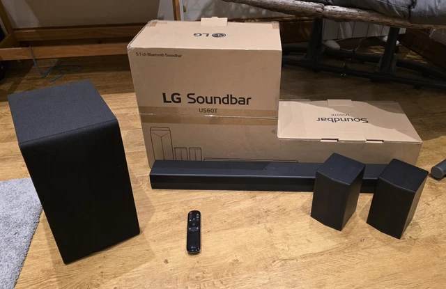 LG US60T SOUNDBAR 5.1 Channel 440W £1.17 - PicClick UK