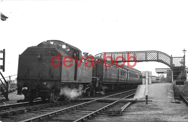 RAILWAY PHOTO LNER H2 6416 Edwinstowe 1946 Metropolitan 4-4-4T Loco £1. ...