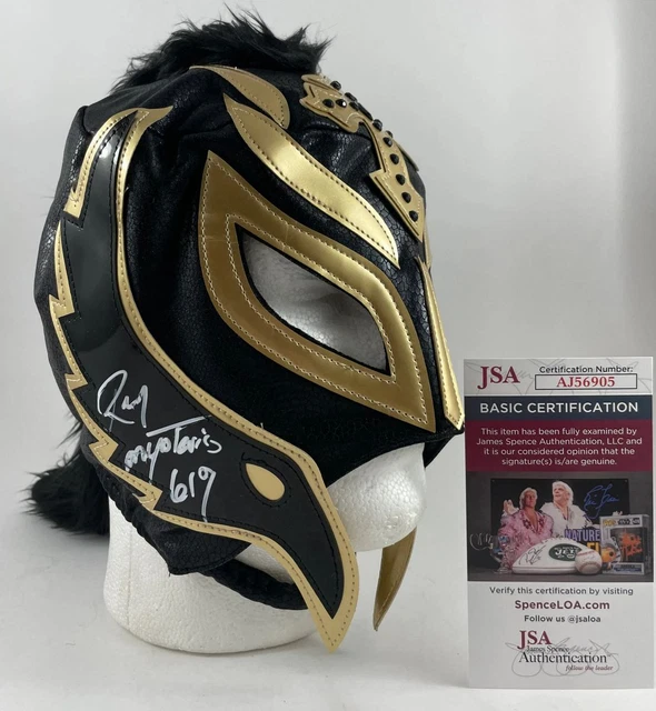 WWE REY MYSTERIO Signed Luchador Mask WrestleMania 39 Official Merch ...