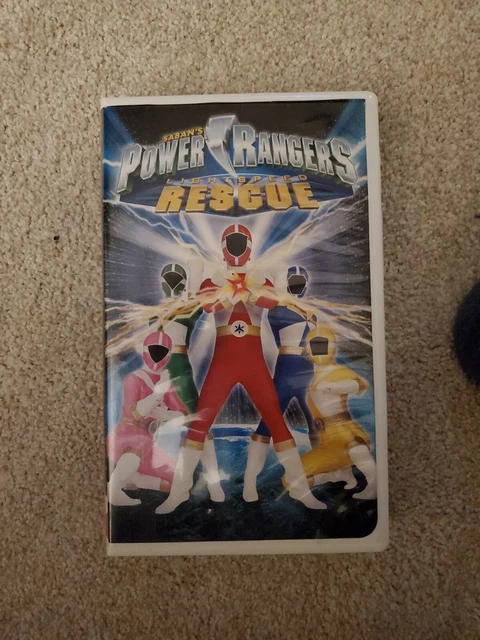 POWER RANGERS: LIGHTSPEED Rescue (VHS, 2000) EUR 1,88 - PicClick FR