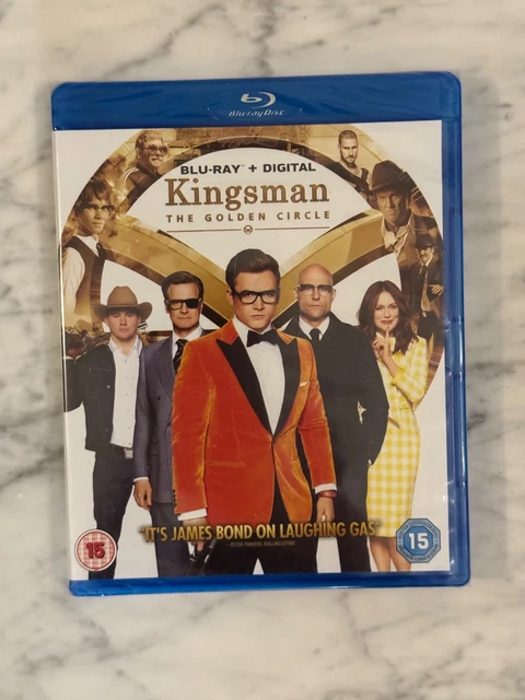 KINGSMAN: THE GOLDEN Circle Blu-Ray BRAND NEW & SEALED $7.00 - PicClick AU