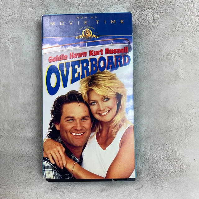 OVERBOARD 1987 GOLDIE Hawn Kurt Russell Comedy Romance VHS Tape $10.00 ...
