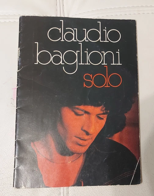 SPARTITO CLAUDIO BAGLIONI - Solo - Rca 1977 EUR 10,00 - PicClick IT