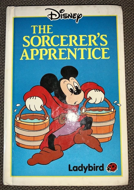 1984 DISNEY’S THE Sorcerer’s Apprentice Vintage Ladybird Book Mickey ...