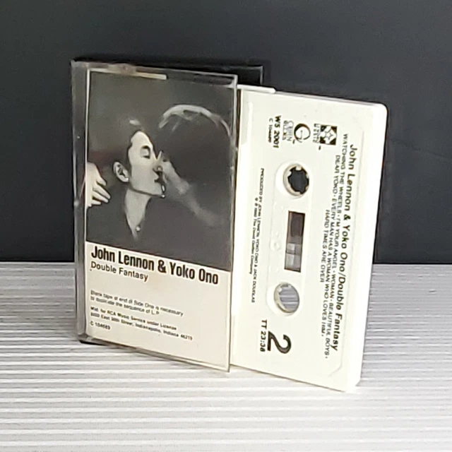 DOUBLE FANTASY BY John Lennon & Yoko Ono (1980, Cassette) Pre-owned ...