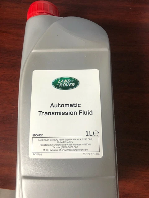 RANGE ROVER 2010–2012 Automatic Transmission Fluid, 1 Litre !GENUINE ...