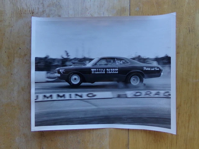 VINTAGE DRAG RACING-WILLIAM PARRIS-1971 PRO 426 HEMI Demon-CUMMING ...
