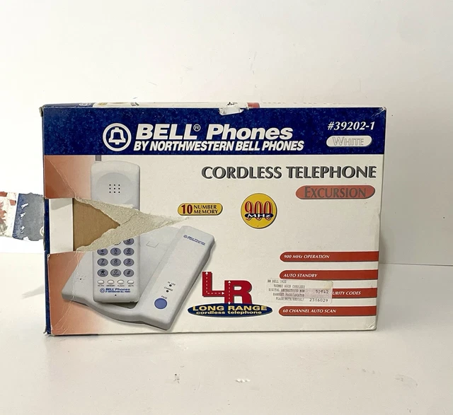BELL PHONES NORTHWESTERN Bell Excursion 39202-1 900MHz Cordless Phone £ ...