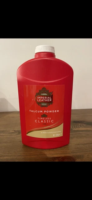 2 X IMPERIAL Leather Talcum Powder Classic Luxury Talc 300 g - White 06 ...