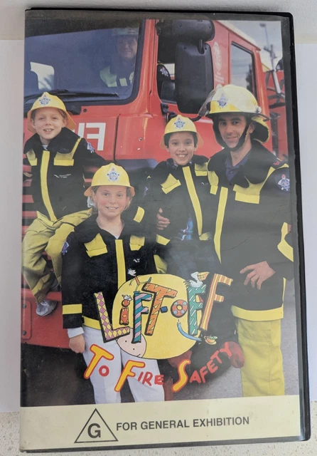 LIFT-OFF TO FIRE Safety VHS Plus Booklet Tested $35.00 - PicClick AU