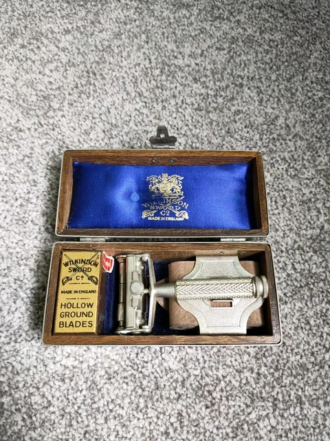 VINTAGE 1930S WILKINSON Sword Razor boxed set Rare £29.99 - PicClick UK