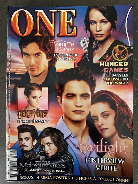MAGAZINE ONE N°72, Twilight, Hunger Games, Eva Longoria, Vampire ...