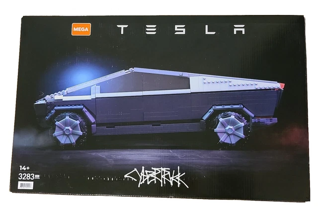 MATTEL CREATIONS MEGA Construx Tesla Cybertruck Building Set 3283 Pcs ...