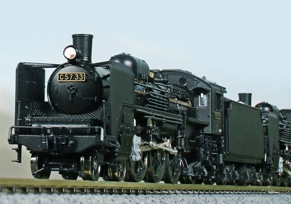 KATO N GAUGE C57 Primary 2024 Model Train Steam Locomotive Black $109. ...