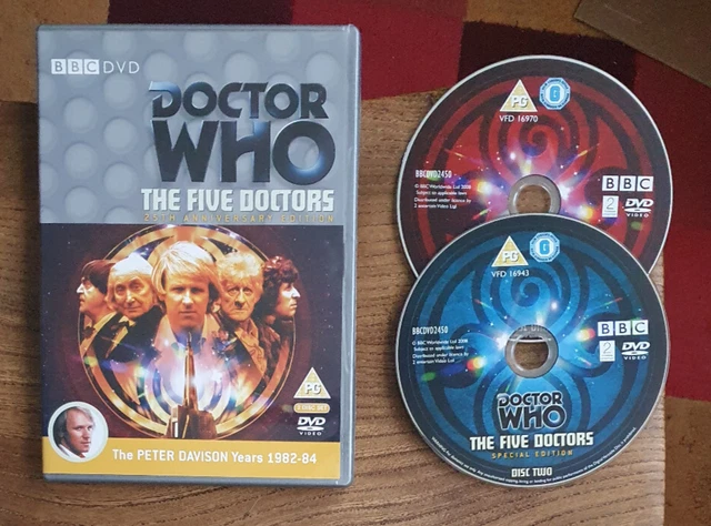 DOCTOR WHO THE Five Doctors 25th Anniversary Edition 2-Disc DVD Set £4. ...