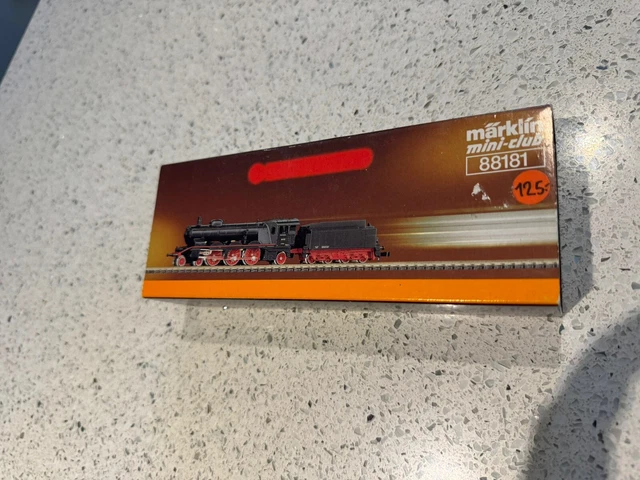 MARKLIN MINI CLUB 88181 DRG 18.1 Express Steam Locomotive Z Gauge MIB £ ...