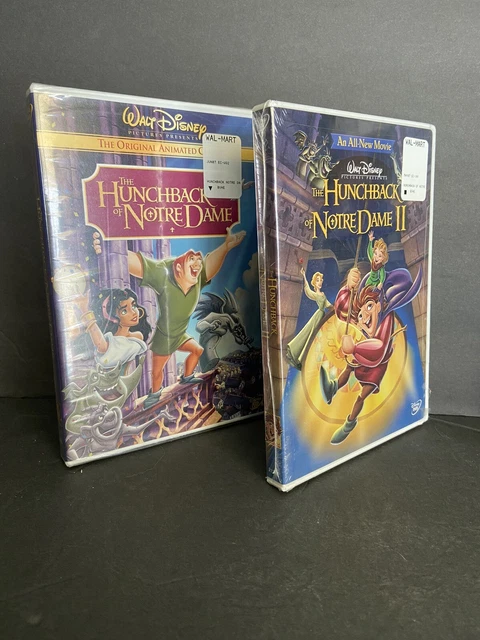 WALT DISNEY’S HUNCHBACK of Notre Dame I & II DVD Lot of 2 New Sealed £ ...