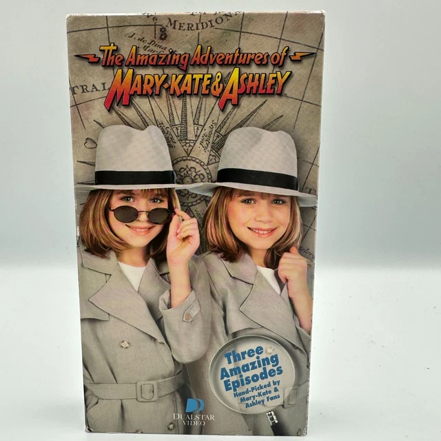 THE AMAZING ADVENTURES Of Mary-Kate & Ashley VHS 1996 3 Episodes Twins ...