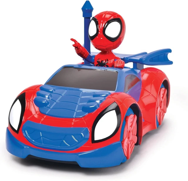 MARVEL SPIDEY WEB Crawler 1:24 RC Car – Remote Control Toy for Kids 3 ...