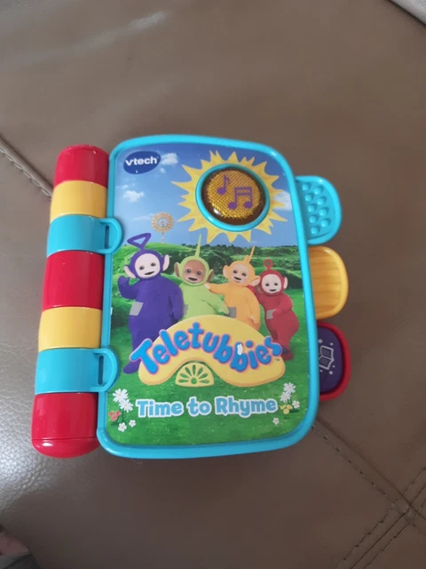 VTECH TELETUBBIES TIME To Rhyme Luci e suoni libro elettronico ...