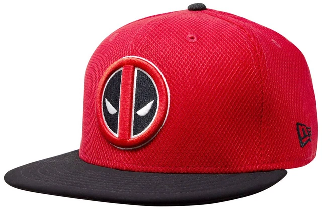 NEW ERA DEADPOOL Logo Scarlet Diamond Era 59Fifty Fitted Cap Limited ...
