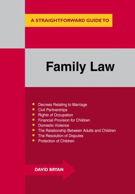 STRAIGHTFORWARD GUIDE POUR Family Law, A Révisé Edition: A EUR 4,23 - PicClick FR
