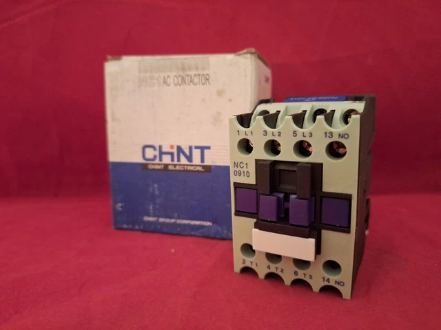 CHINT NC1-0910 9A 415V Coil Contactor New £13.69 - PicClick UK