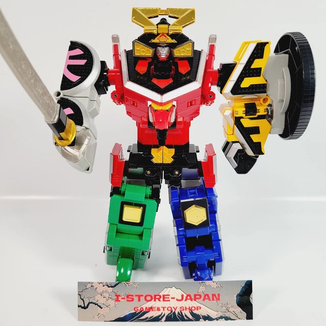 POWER RANGERS SAMURAI Sentai Shinkenger DX Shinken Oh Megazord BANDAI ...