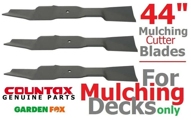 GENUINE COUNTAX C800HE C600HE 44" Cutting MULCHING DECK Blades 16-93812 ...