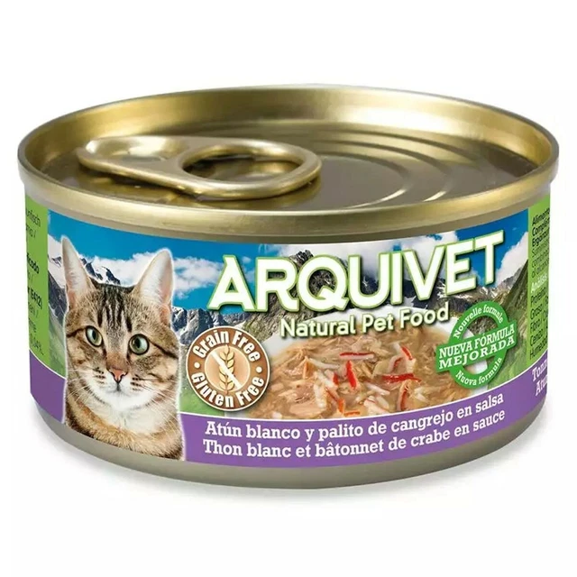 ALIMENTS POUR CHAT Arquivet Natural pet food Poisson EUR 19,30 ...