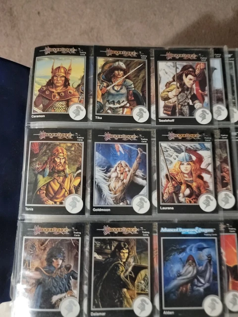 VINTAGE ADVANCED DUNGEONS & Dragons Monster Cards Set 3 1982 TSR ...