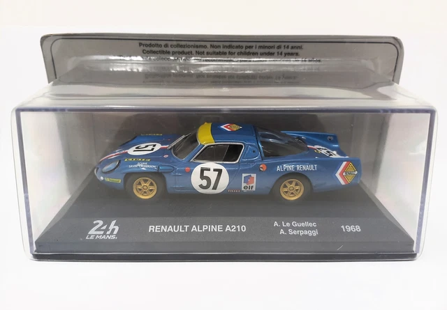RENAULT ALPINE A210 / 24h Le Mans 1968 (Le Guellec - Serpaggi) Scala 1:43 / Blis EUR 15,00 ...