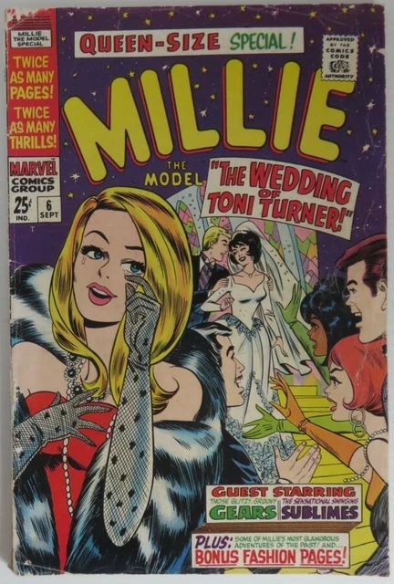 1967 MILLIE THE Model Queen Size Special #6 - Vg (Inv21847) $37.95 ...