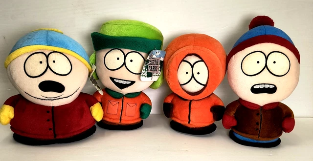 SOUTH PARK 1998 Plush Bundle Stan, Kyle, Kenny, Cartman Soft Toy £49.99 ...