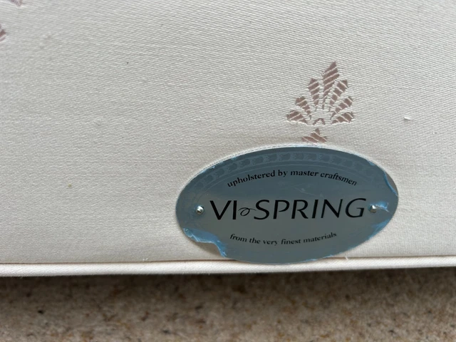 LUXURY VI SPRING Double 4ft6inch Bed Sprung Divan Base £175.00 ...