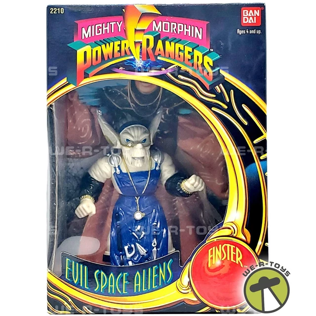 MIGHTY MORPHIN POWER Rangers Evil Space Aliens Finster Figure Bandai ...