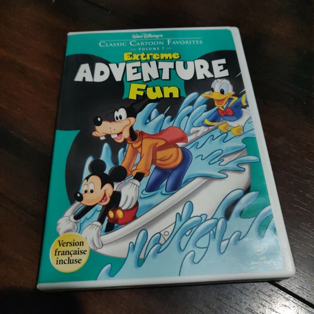 WALT DISNEYS CLASSIC Cartoon Favorites Vol 7 Extreme Adventure Fun (DVD ...
