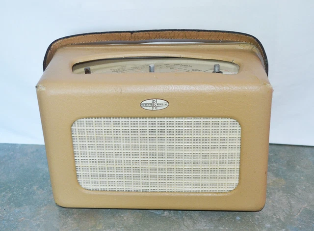 VINTAGE 1950'S ROBERTS R66 PORTABLE BATTERY/MAINS VALVE RADIO EUR 11,50 ...
